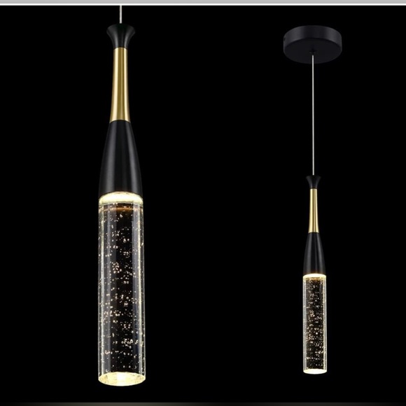 Accents | Bubble Cylinder Crystal Pendant Light | Poshmark